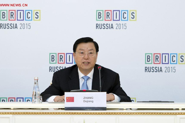 Chinas Top Legislator Calls For Closer Brics Cooperation